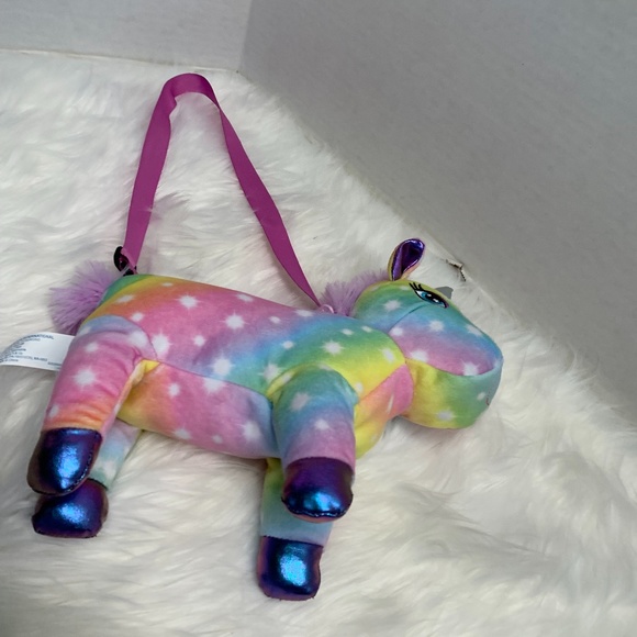 Boyds Bears | Toys | Hugfun Hug Fun Plush Stuffed Unicorn Purse ...